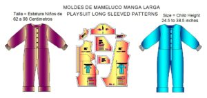 Cómo Hacer Mamelucos para Bebés con patrones - COSTURA FACIL